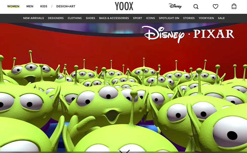 Yoox partners with Disney on online fashion and lifestyle store ...