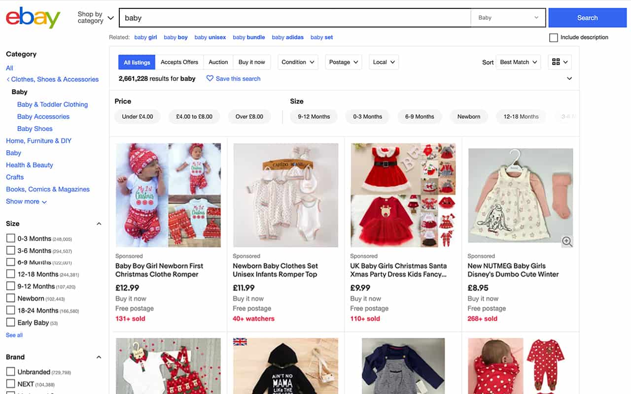 eBay advert data suggests brands should prepare for a wave of newborns ...