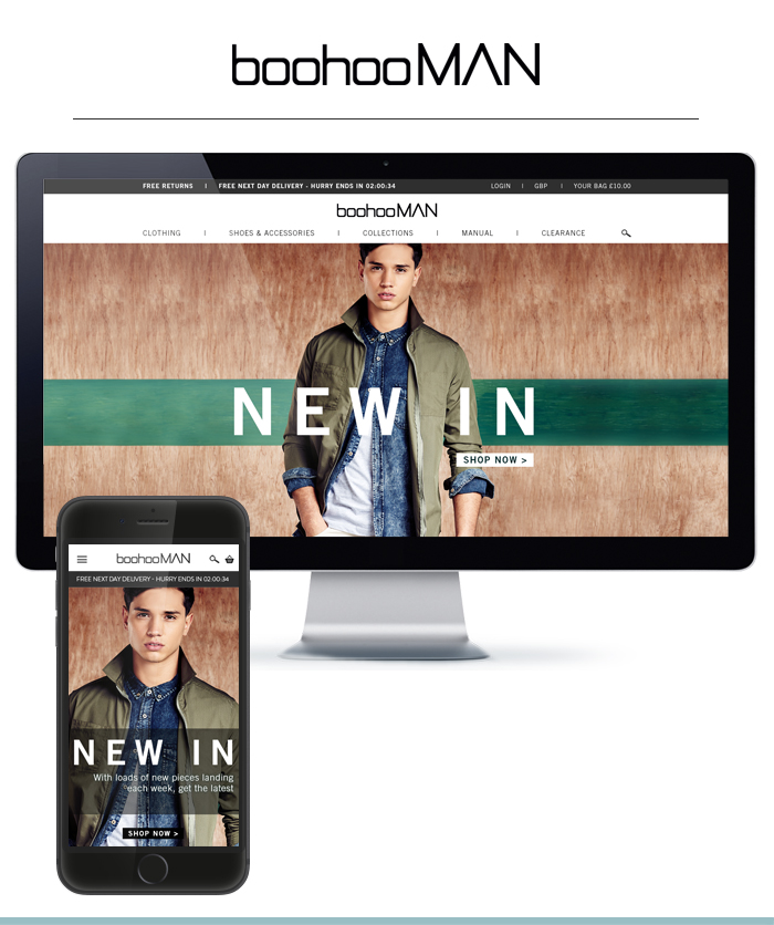 BoohooMAN launches a standalone site - TheIndustry.fashion