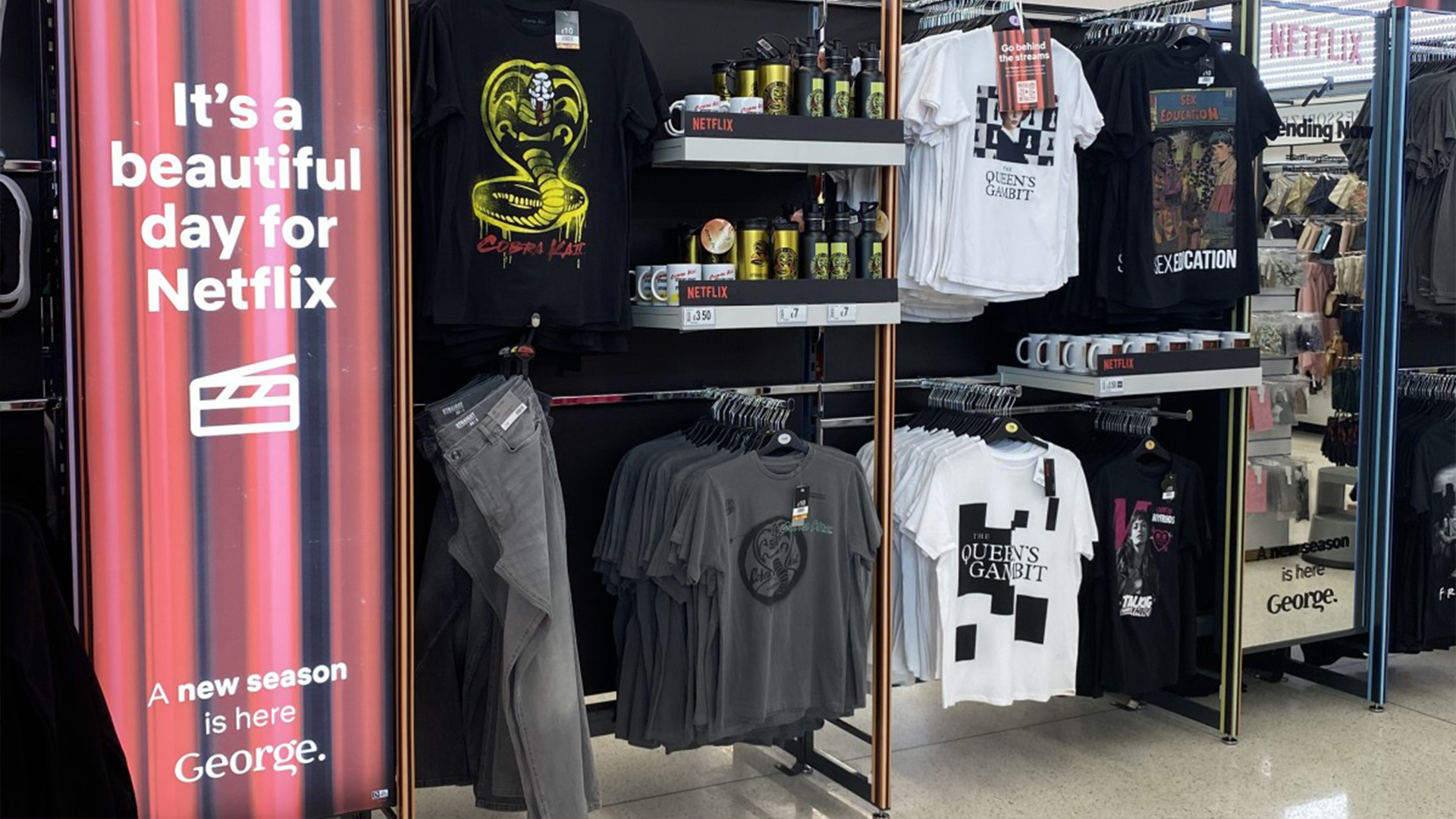 George At Asda partners with Netflix to sell hit show merchandise ...