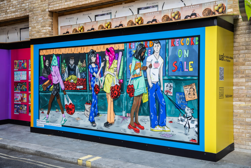 Soho reveals “eye-catching” art installation with London College of ...