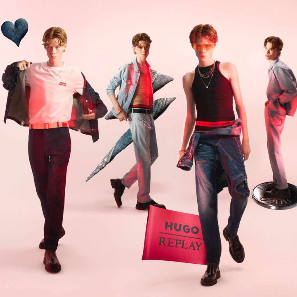 HUGO x Replay denim collaboration collection launches with TikTok ...