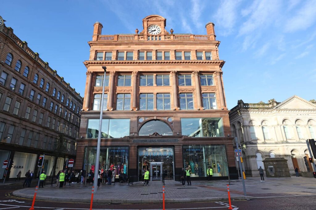 Primark staff welcome shoppers back to Belfast store four years after ...
