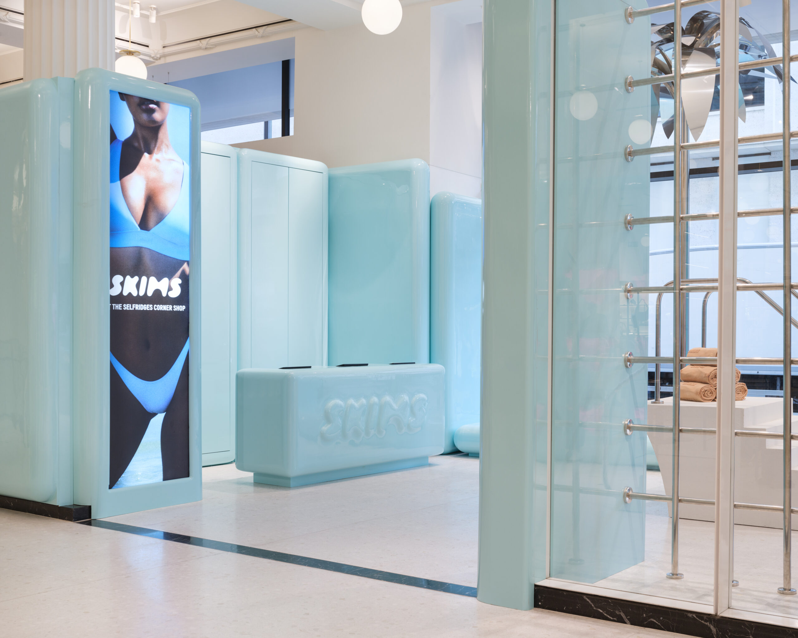 In Pictures: Kim Kardashian’s SKIMS launches swimwear pop-up in London ...