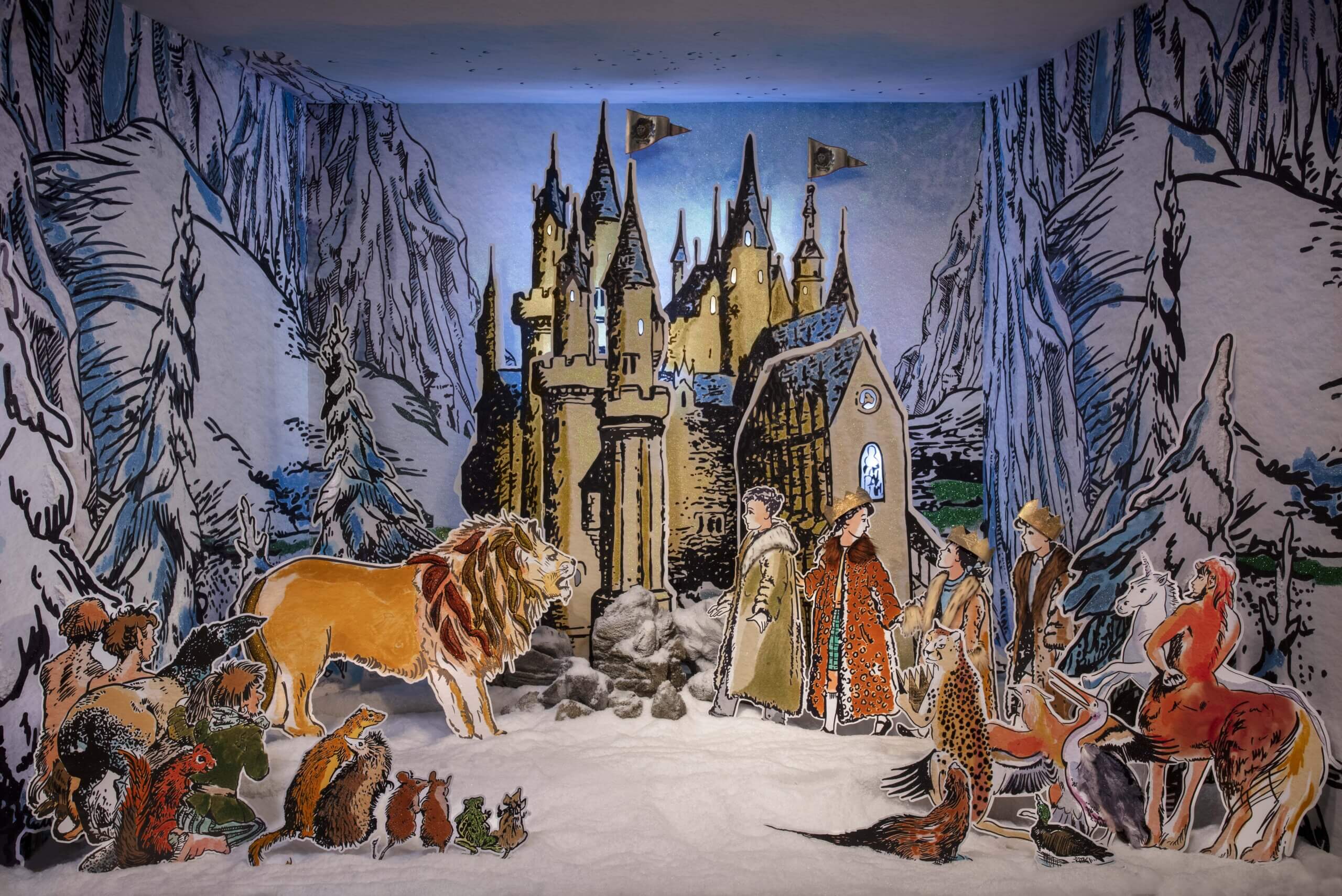 Fenwick’s Christmas windows invite customers into the magical world of ...