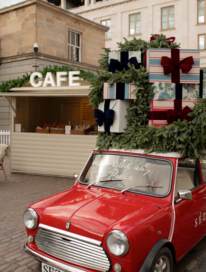 In Pictures: Sézane brings Paris to London ahead of the holidays ...