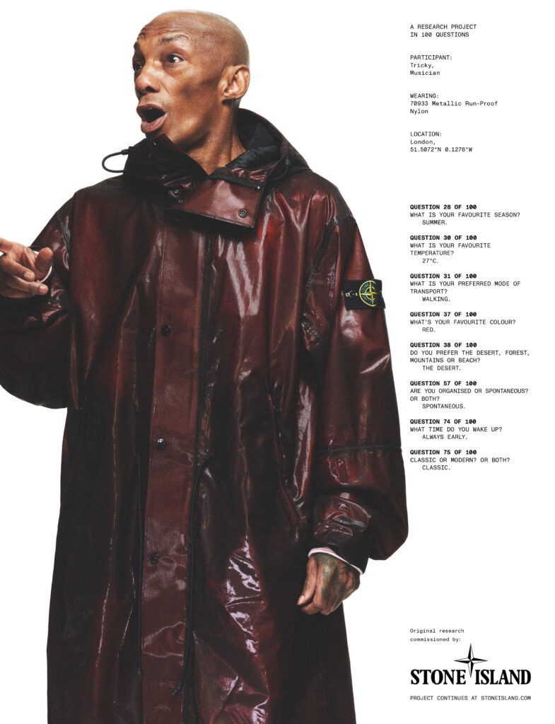 Stone Island launches SS24 campaign starring Jason Statham and Tricky - TheIndustry.fashion
