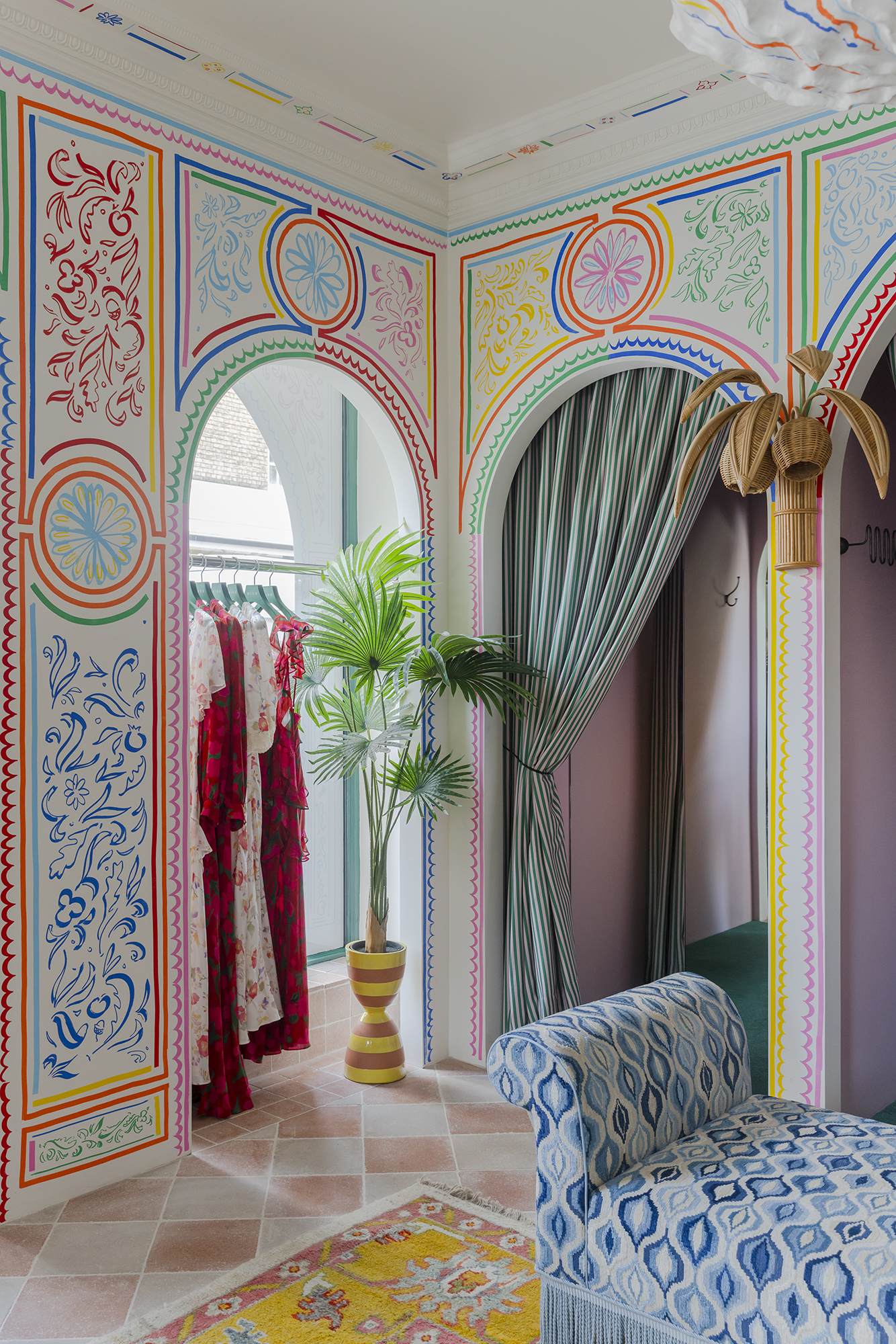 In Pictures: Rixo transforms Marylebone store into a multicoloured ...