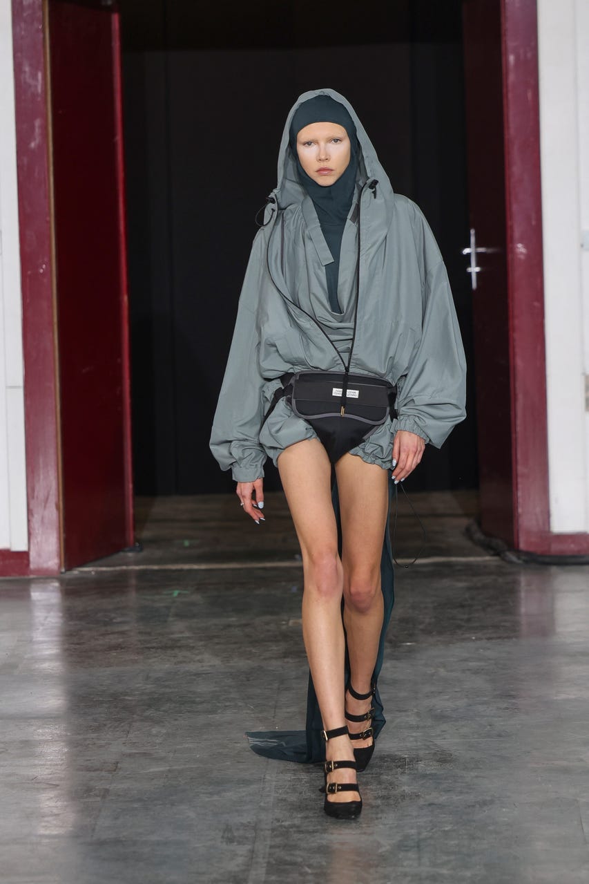 Paris Fashion Week AW24: Sam Smith storms runway in punk-inspired ...