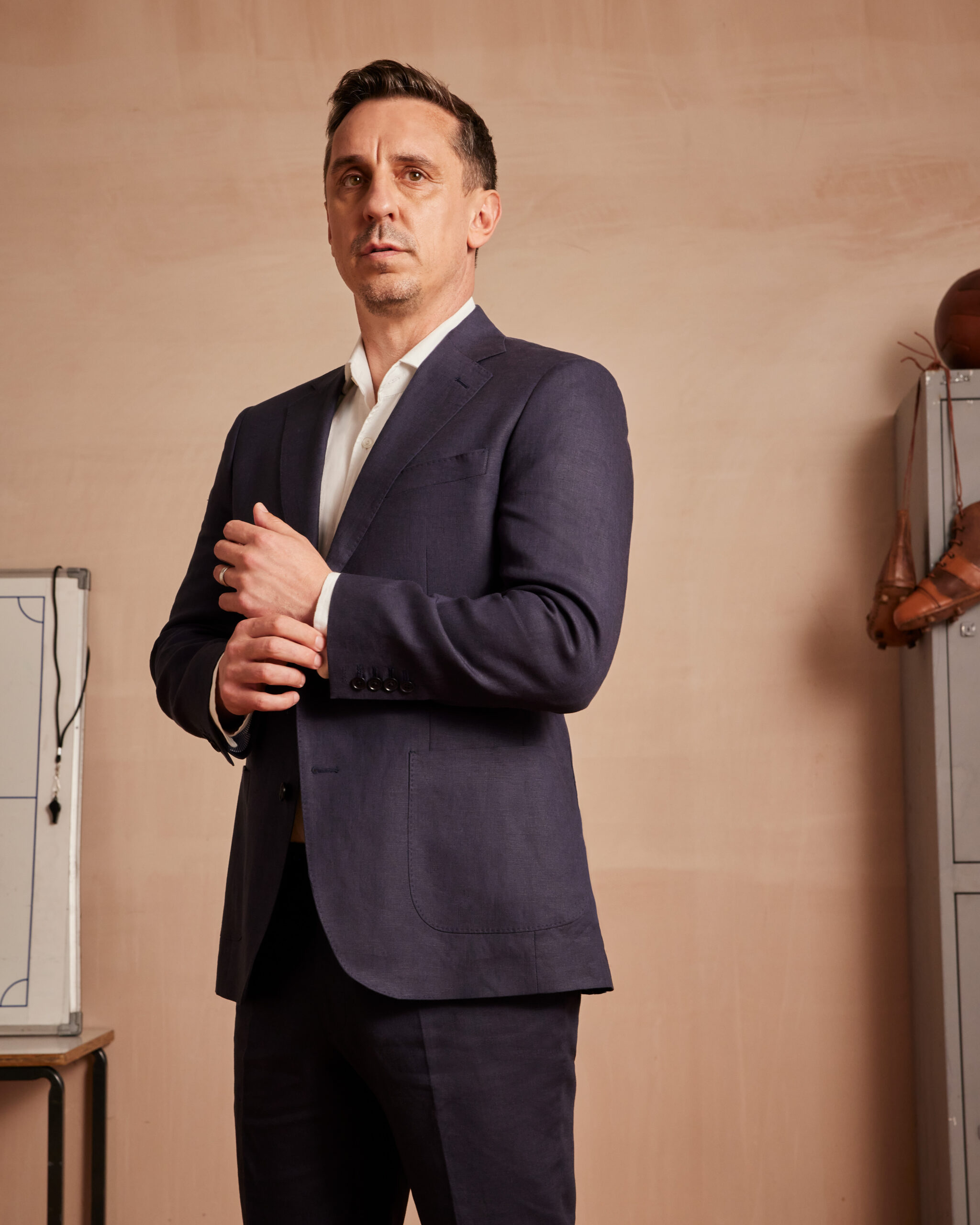 Gary Neville becomes face of Hawes & Curtis ahead of Euro 2024 - TheIndustry.fashion