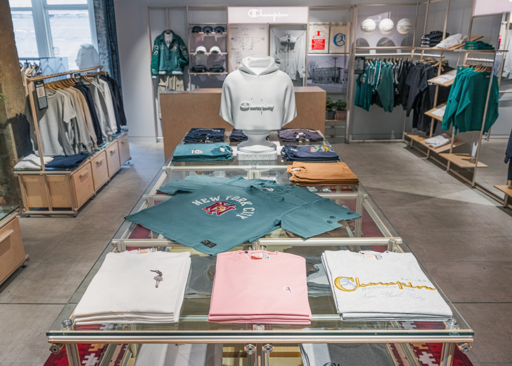 Champion unveils new concession in Selfridges selling its “most ...