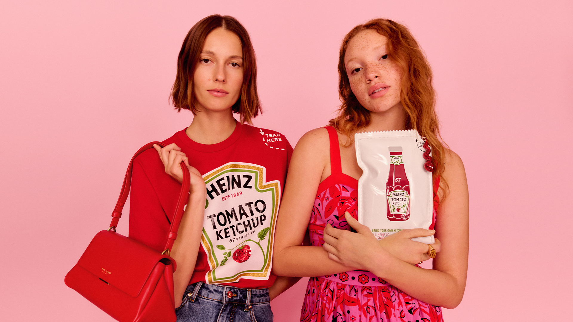 In Pictures: Kate Spade teams up with Heinz for tomato ketchup-inspired ...