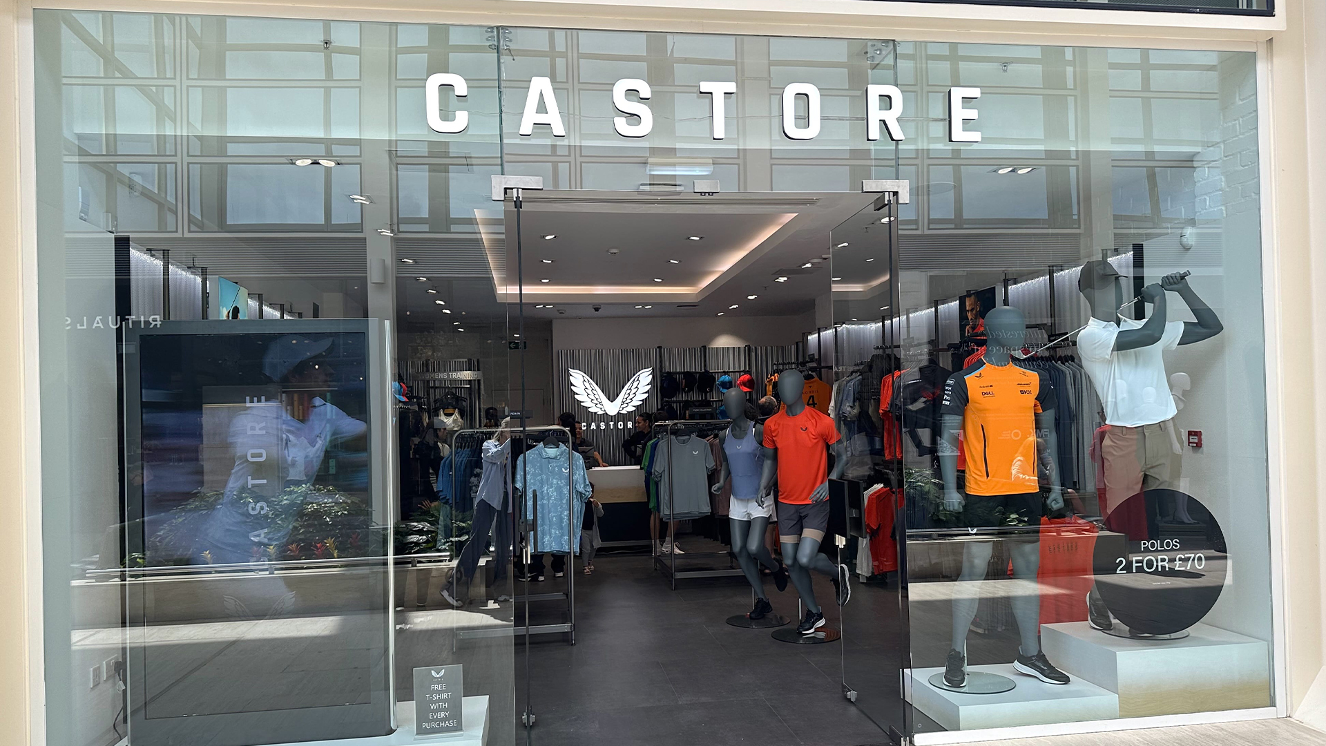 Castores 2023 Castore England Replica T20 Mens Cricket Shirt