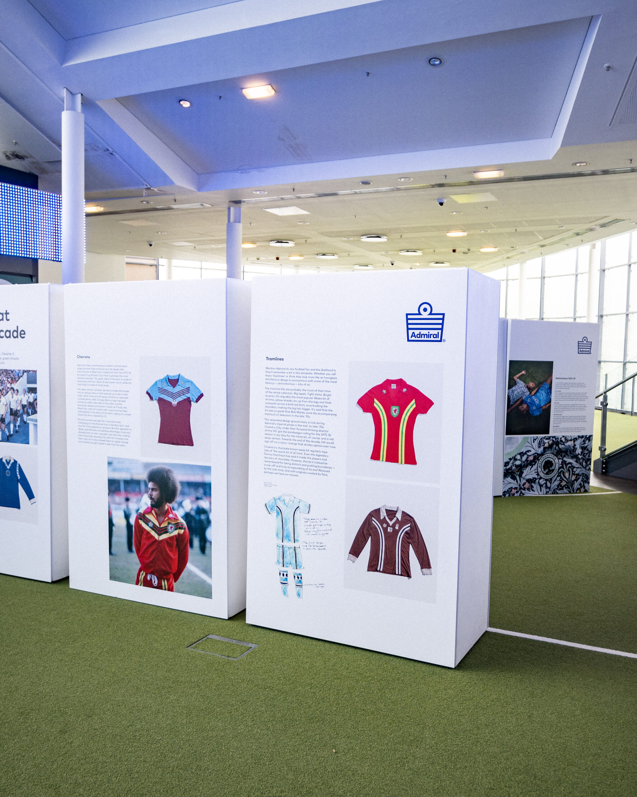 Admiral launches ’50 Years of the Replica Shirt’ exhibition at the ...