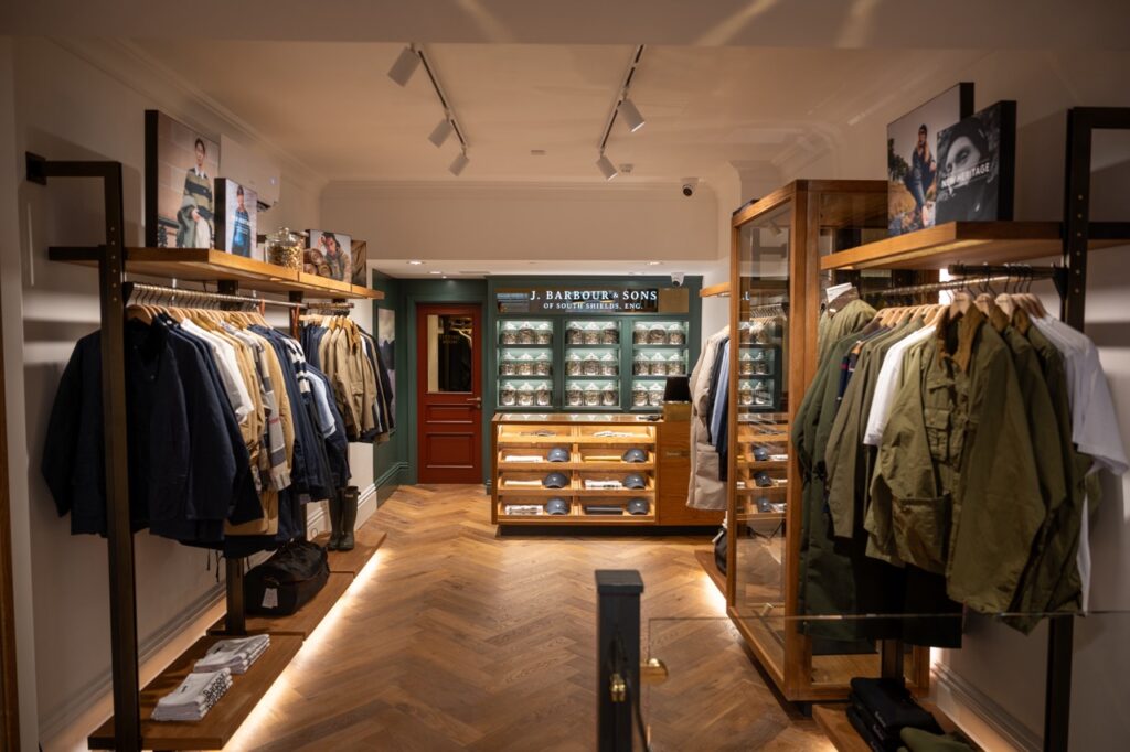 Barbour opens ‘New Heritage’ concept store in Covent Garden ...