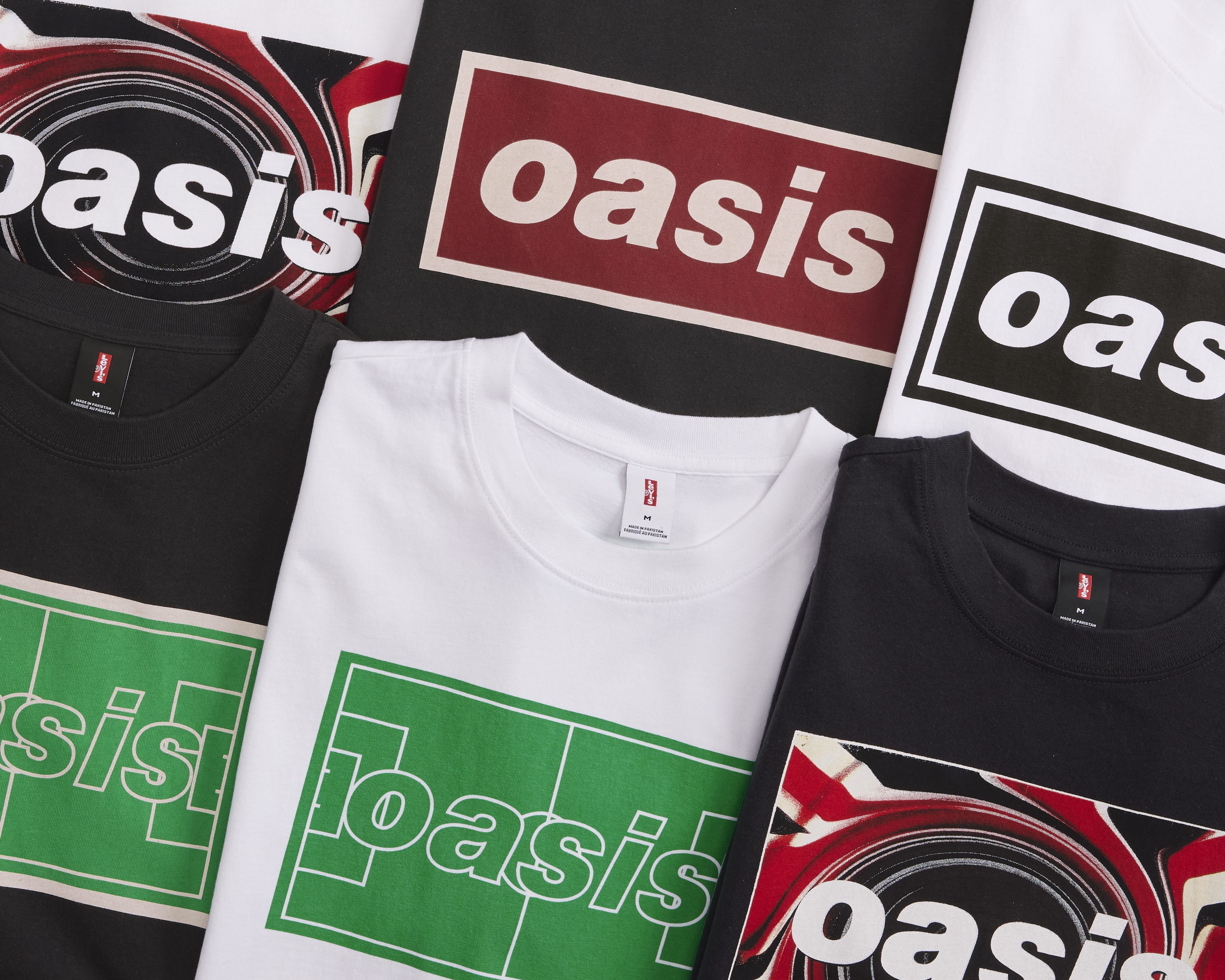 Levi’s launches Oasis t-shirts as Gallagher brothers announce band ...