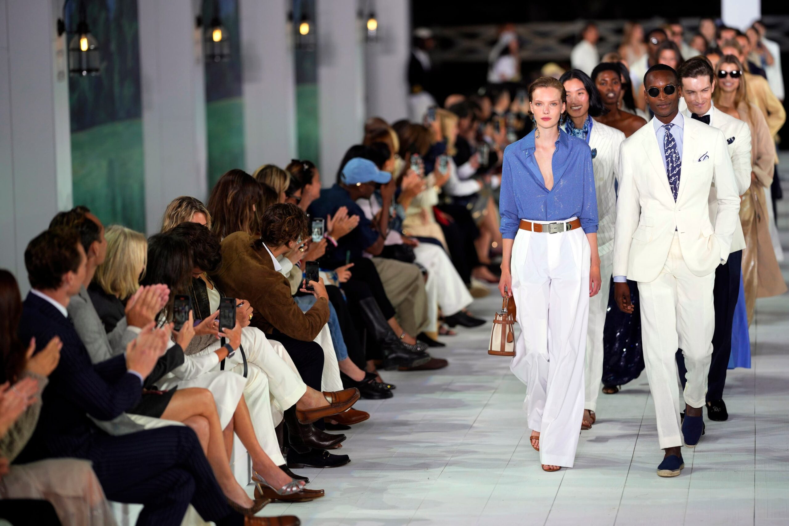 NYFW SS25: Ralph Lauren reunites original supers Naomi Campbell and ...