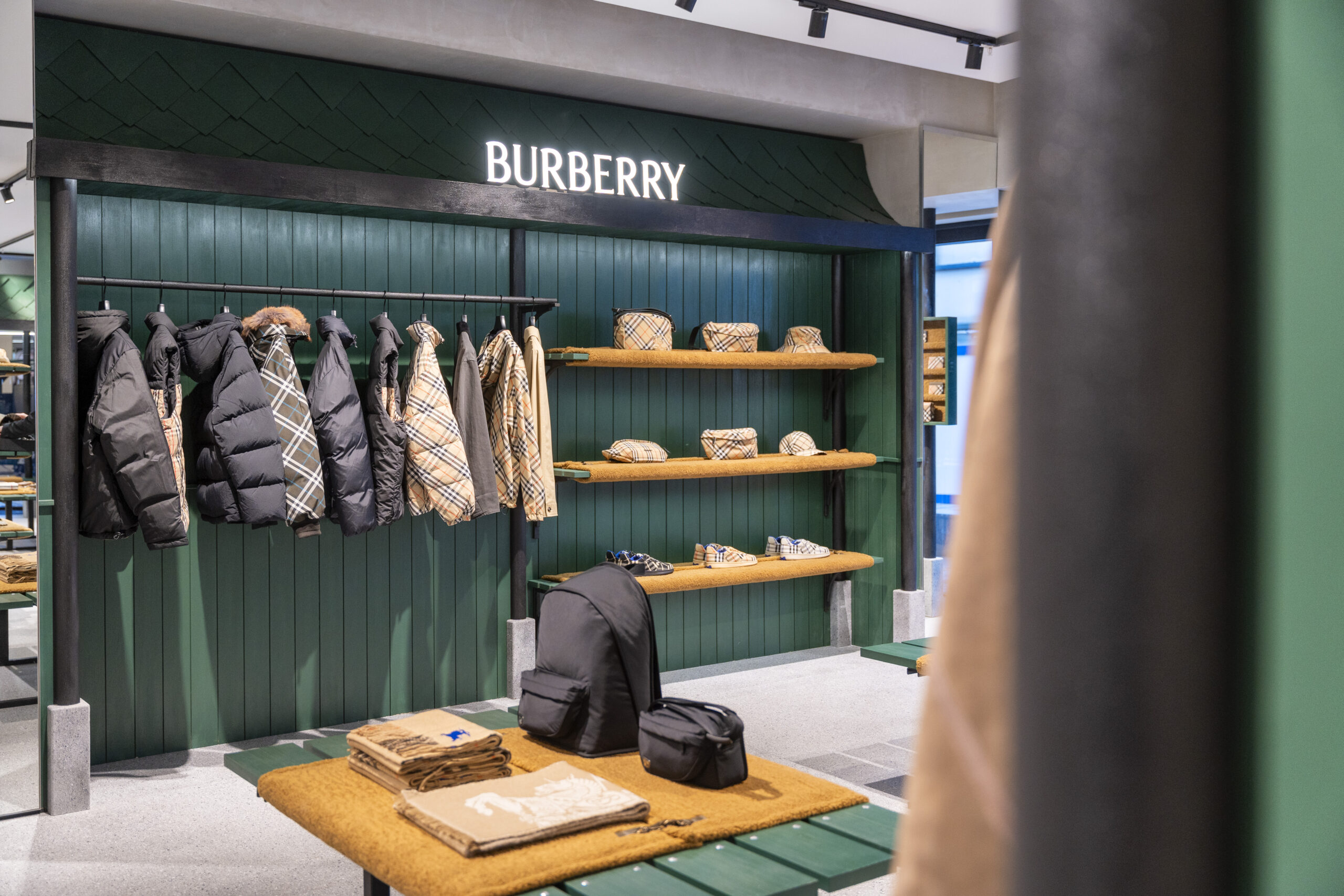 In Pictures: Burberry unveils UK exclusive pop-up at Flannels in Leeds ...