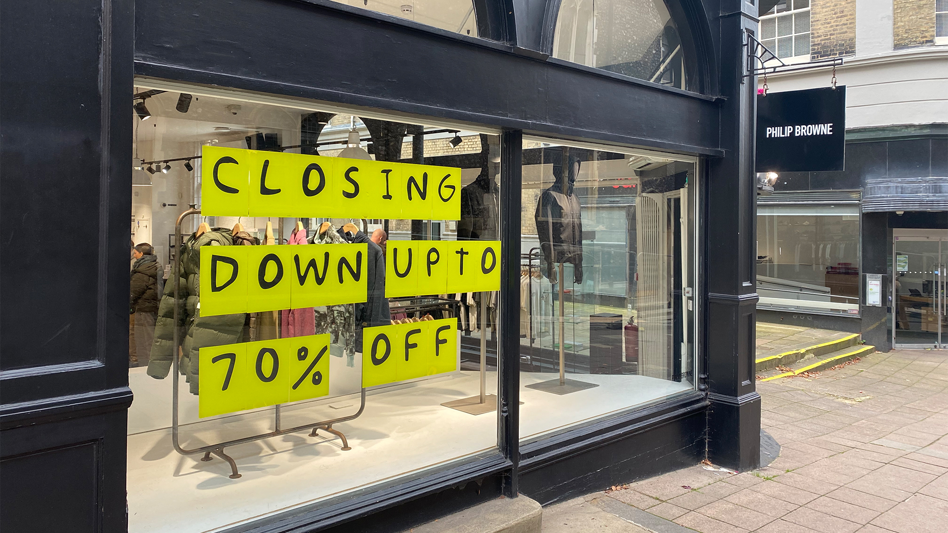 Philip Browne in Norwich to shutter following Frasers Group acquisition ...