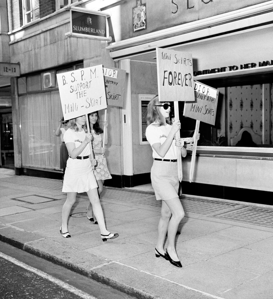 In History: The evolution of the skirt through the decades ...