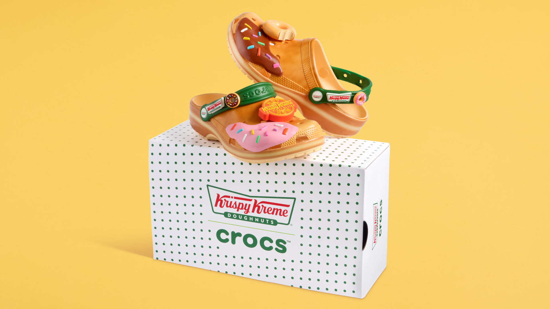 Crocs teams up with Krispy Kreme on limited-edition ‘Classic Clog ...