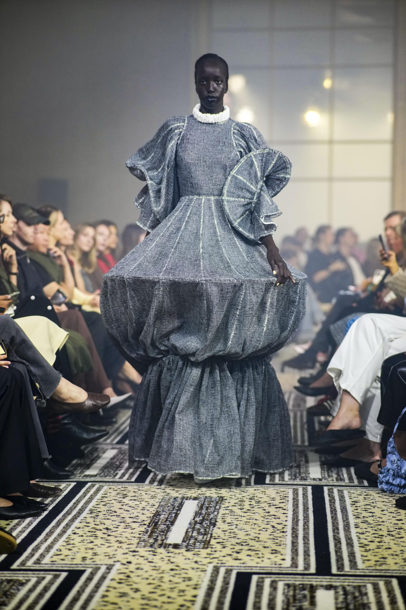 LFW SS26: Fringe and volume - the standout trends of Edeline Lee ...