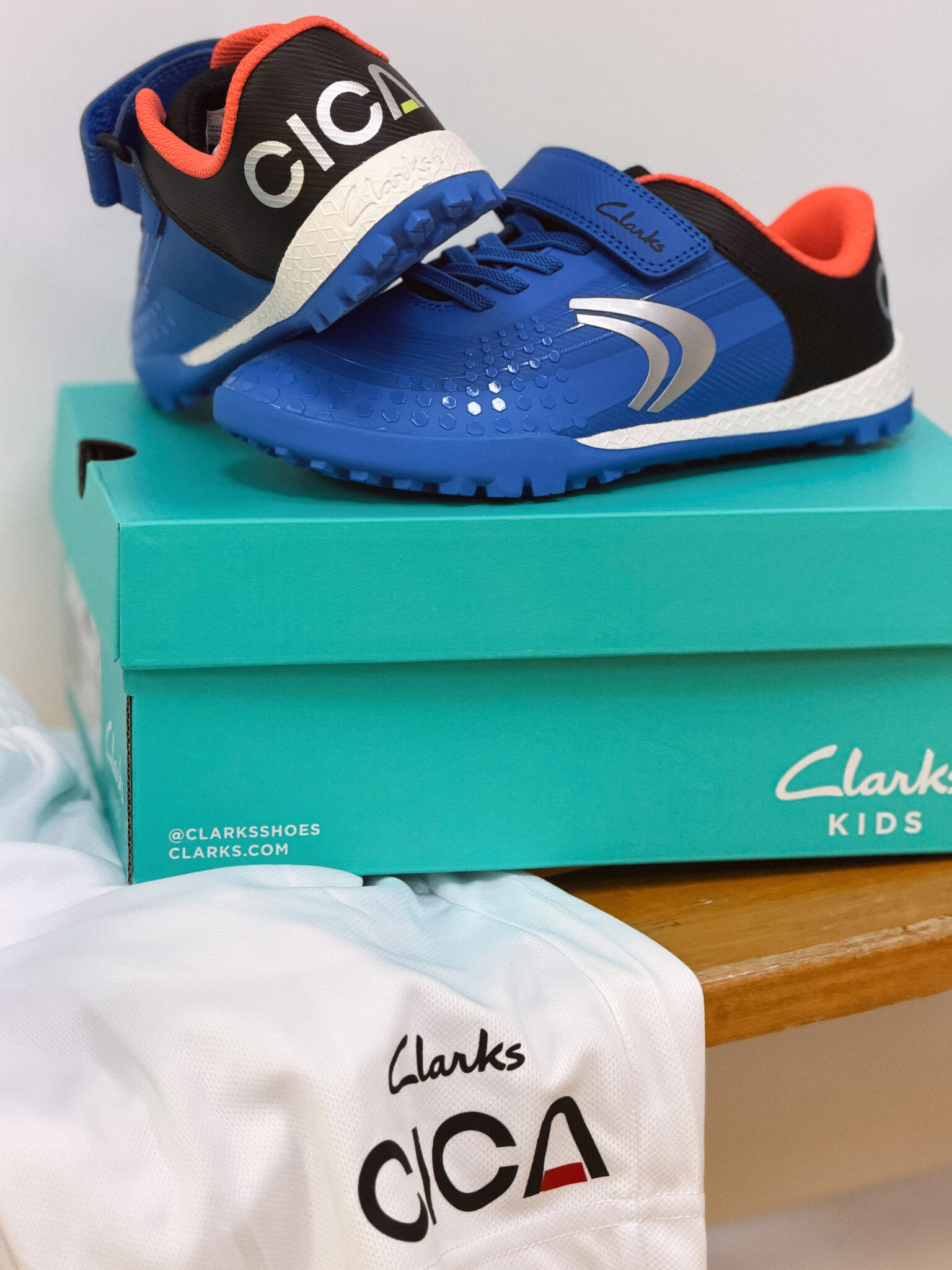 Clarks relaunches 90s ‘Cica’ football trainer ahead of World Cup ...