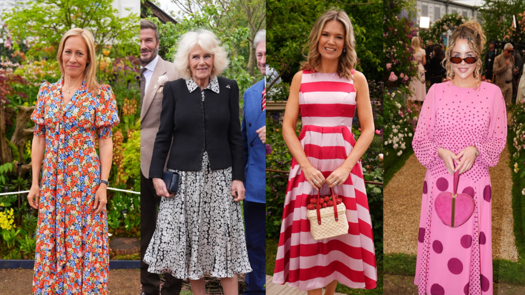 Pops of pink and florals take centre stage to kick off Chelsea Flower ...
