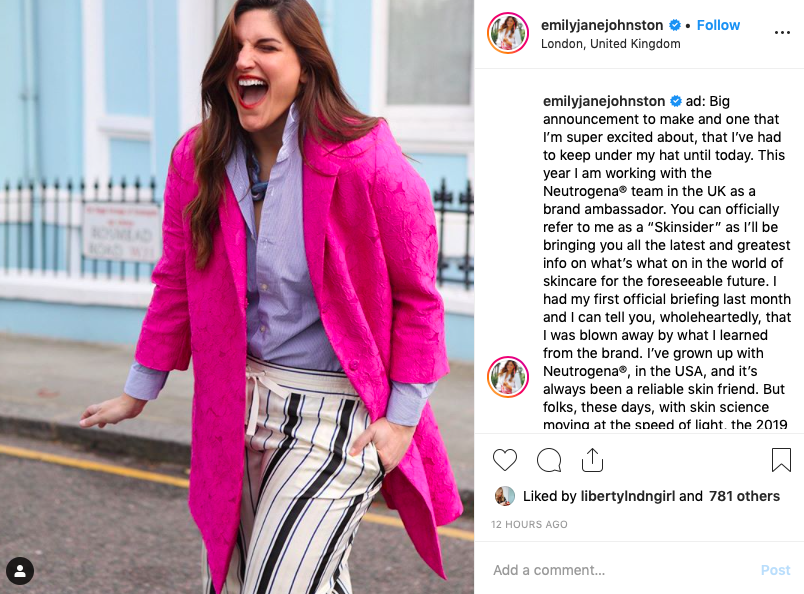 Has the bubble burst? Influencer Emily Jane Johnston from Fashion Foie Gras lifts the lid on a ...