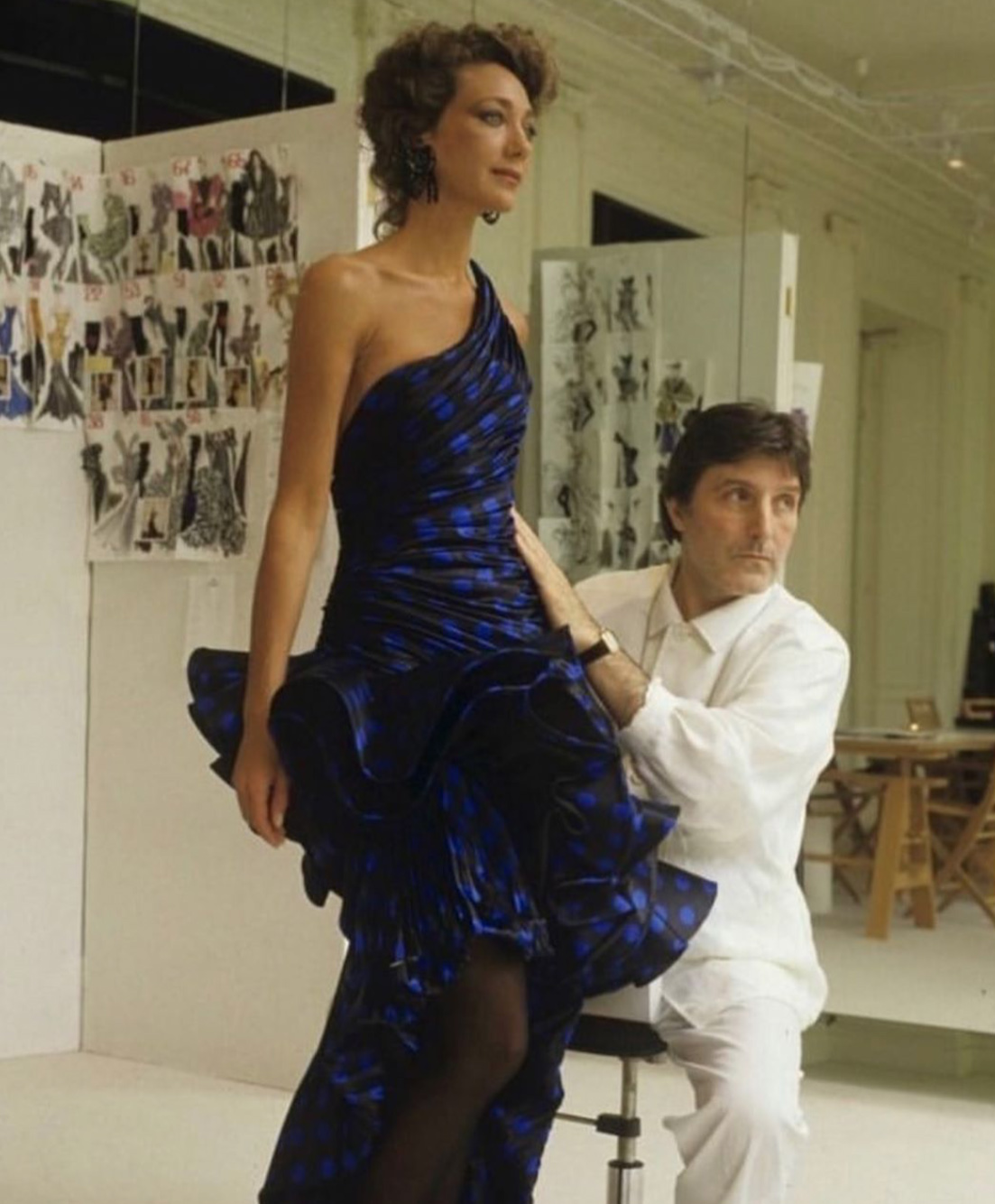 Emanuel Ungaro: French fashion designer Emanuel dies aged 86 ...